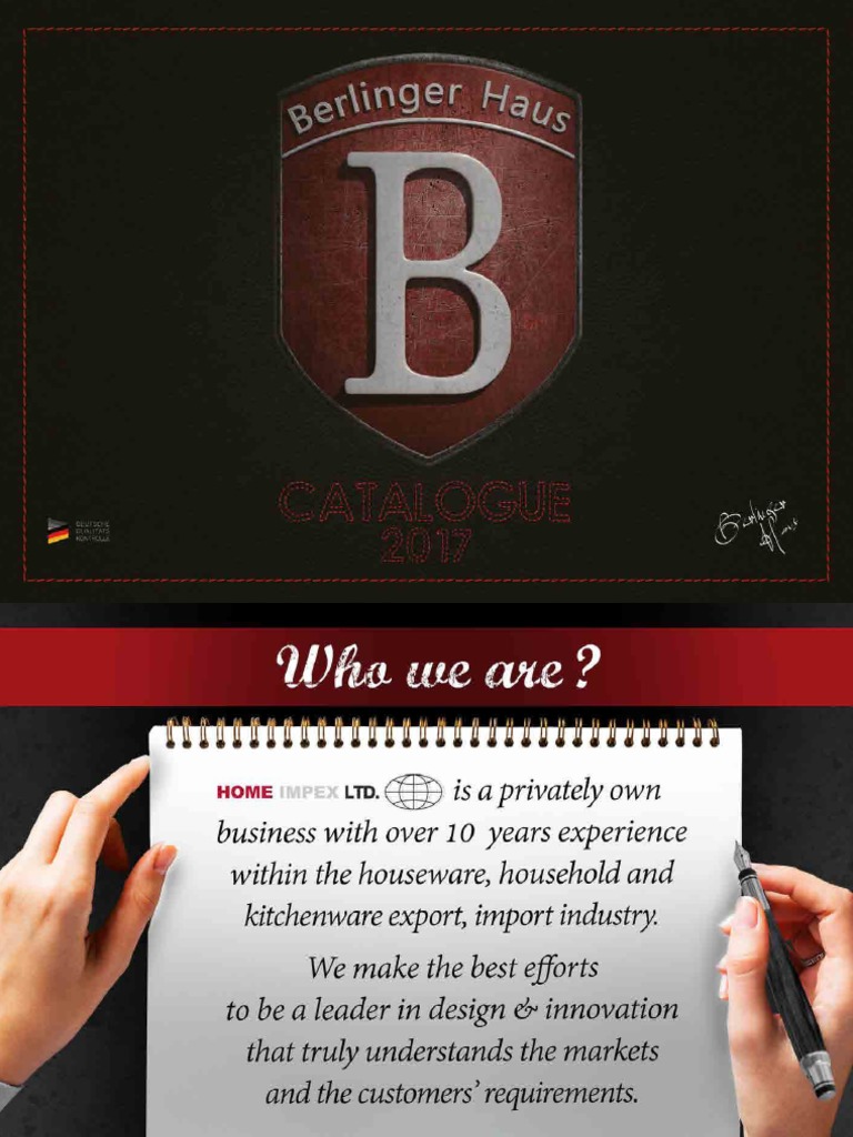 Berlinger Haus - каталог товаров 2017 | PDF | Cookware And Bakeware | Knife