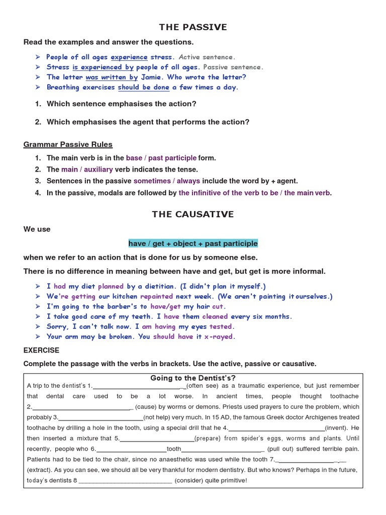 7 Summary Passive Voice & Connectors | PDF | Verb | Grammar