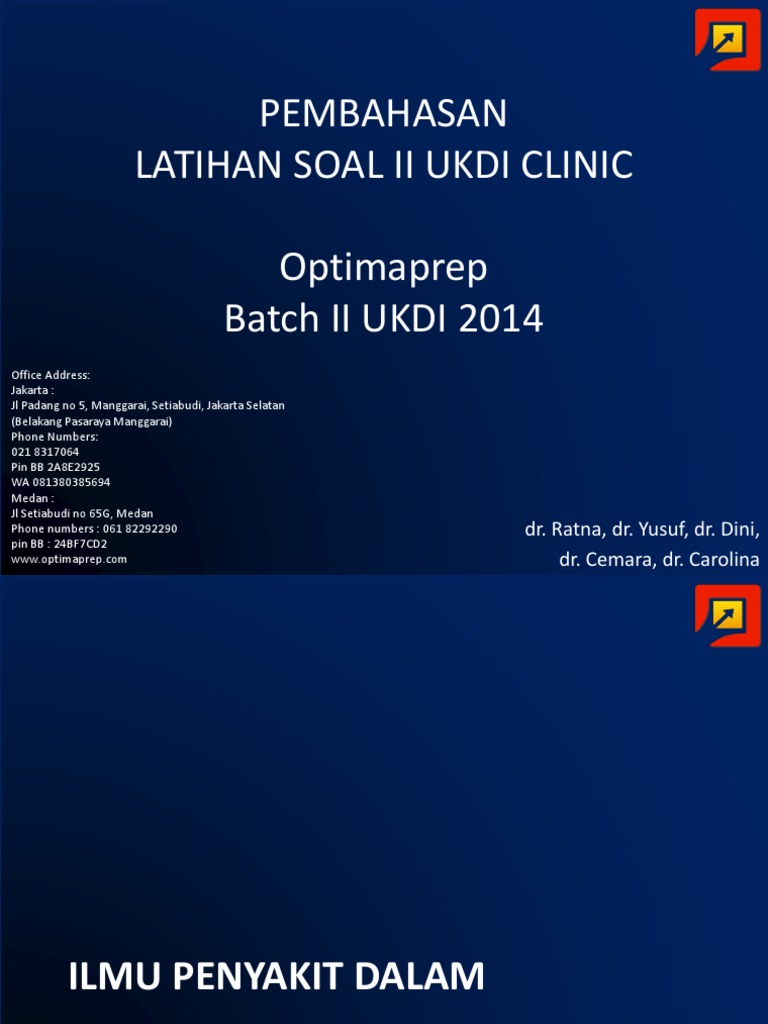 Pembahasan Exit Exam Klinik Ii PDF | PDF