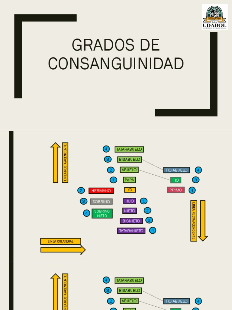Grados de Consanguinidad | PDF