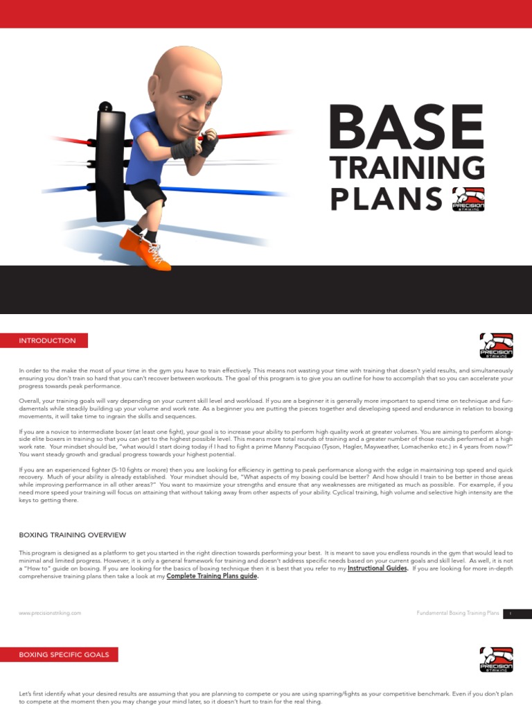 Boxing Plans | PDF | Combat Sports | Individual Sports