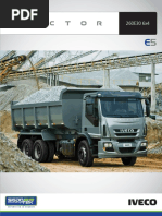 Ficha Tecnica Iveco Trakker 380T41H 6x4 | PDF | Eje | Inyección de combustible
