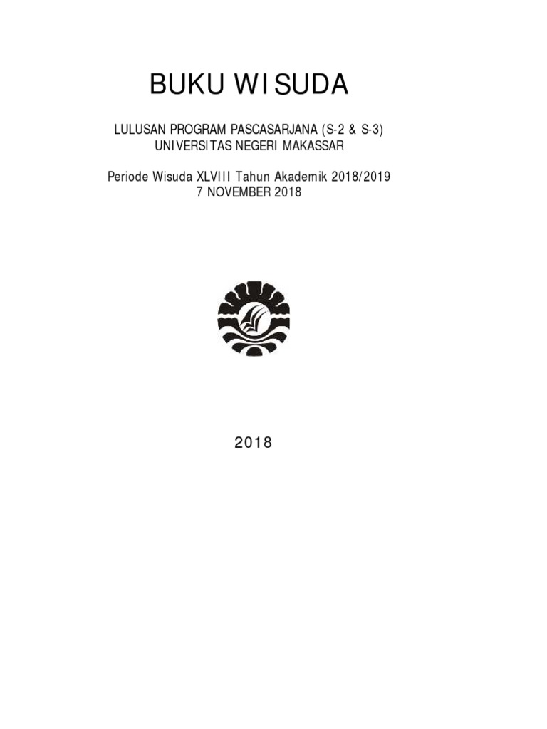 Buku Alumni Wisuda 7 Nopember 2018 PDF | PDF