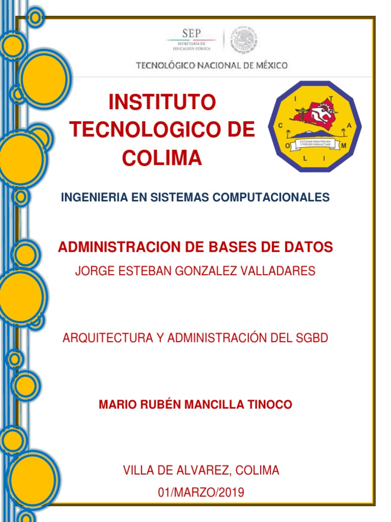 Unidad 2 - Arquitectura y Administración Del SGBD | PDF | Servidor SQL de Microsoft | SQL