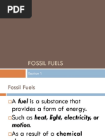Fossil Fuels | PDF | Petroleum | Coal