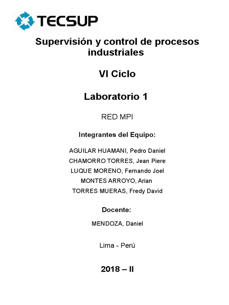 Laboratorio 1. Red MPI | PDF | Interfaz de paso de mensajes | Hardware de la computadora