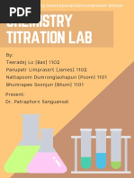 Acid Base Titration Lab Report | PDF | Cooking, Food & Wine | Science ...