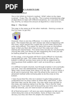 1LLL Algorithms for Speedcubing | PDF