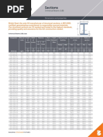 Universal Columns (UC), Section Properties Dimensions & Properties ...