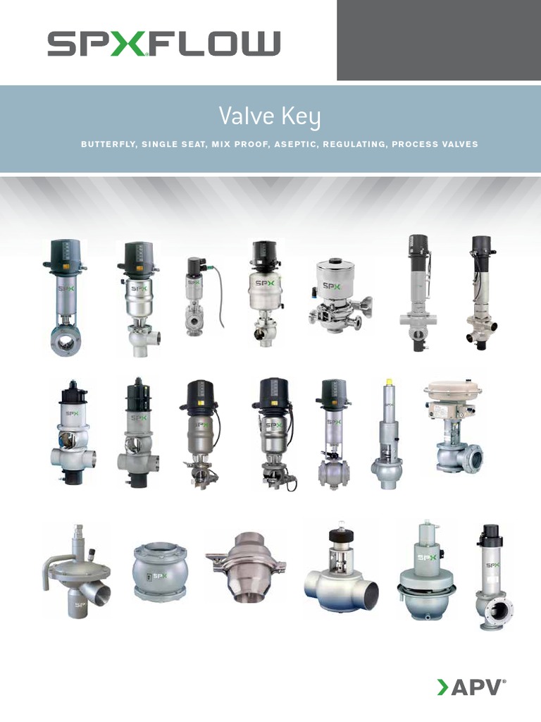 APV Valves Key 8047 GB | PDF | Valve | Chemical Engineering