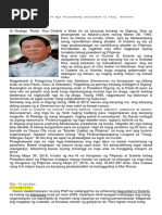 Talambuhay Ni Rodrigo Duterte | PDF