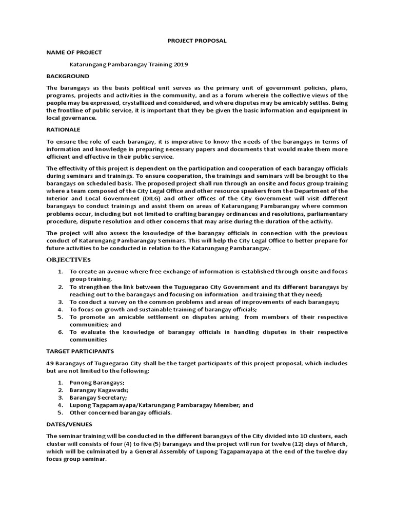 Project Proposal | PDF | Government | Social Institutions