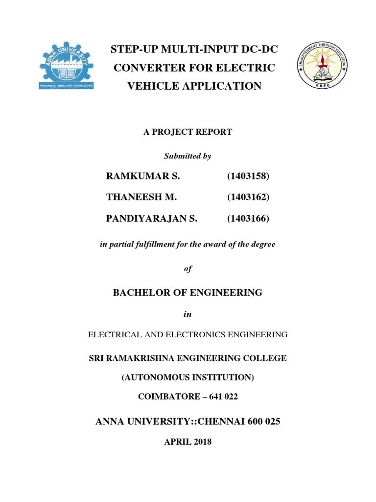 8 - EEE-B - Batch 10 - Report PDF | PDF | Photovoltaic System | Power ...