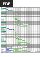 Project Schedule | PDF | Concrete | Masonry