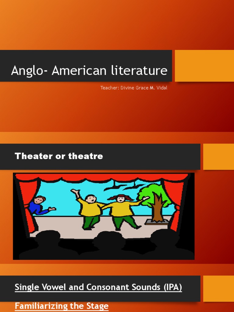 Literary Devices in Anglo-American Literature | PDF | Syllable | Stress ...