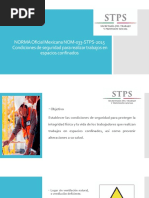 Triptico Nom-033-Stps-2015-Noja Packaging | PDF | Oxígeno | Ciencias de ...