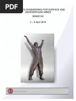 Programme in Blasting Engineering | PDF | Mining | Engineering