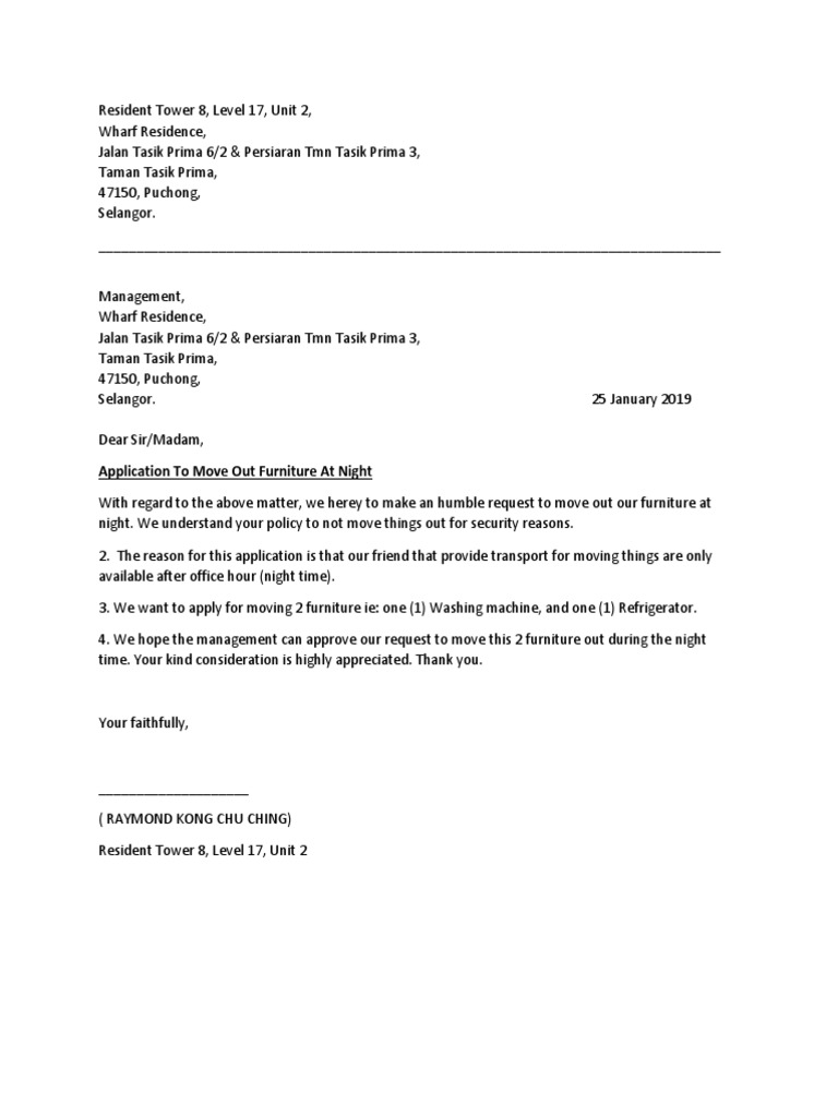 Move Letter Wharf | PDF | Business | Home & Garden