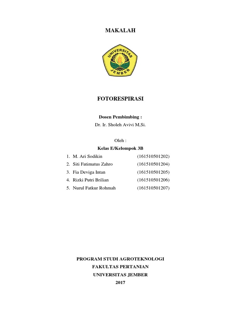 Makalah Kelompok 3b Agrobiosains 1 | PDF | Sains & Matematika