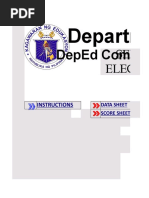 School Form4 (Sf4) Automated & Do-To-ti Data Sy2018-2019 | PDF ...