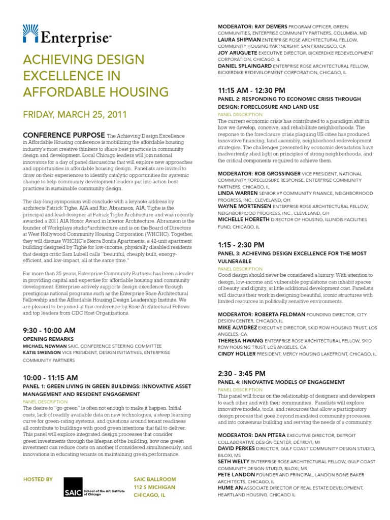 Achieving Design Excellence | PDF | Affordable Housing | Design