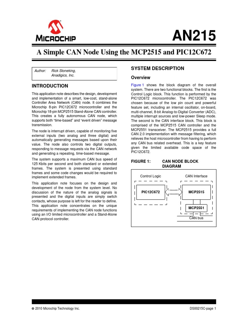 Application Note | PDF | Microcontroller | Analog To Digital Converter