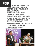 DAP The Setapak Declaration 1967 | PDF | Malaysia | Singapore