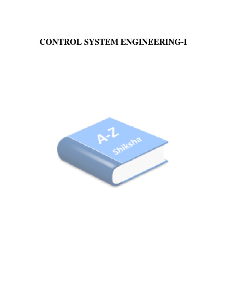 Control System Engineering-I PDF | PDF | Control Theory | Feedback
