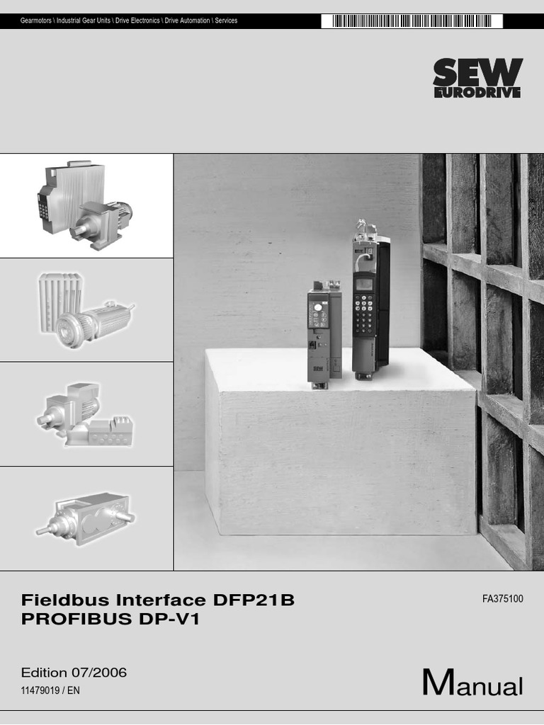 Anual: Fieldbus Interface DFP21B Profibus Dp-V1 | PDF | Booting | Parameter (Computer Programming)