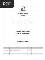 Pipeline Method Statement | PDF | Pipe (Fluid Conveyance) | Pipeline Transport