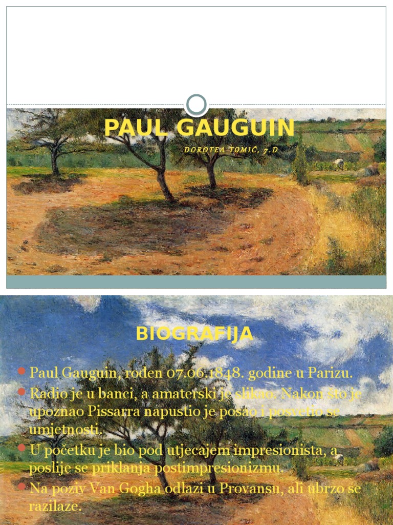Paul Gauguin | PDF