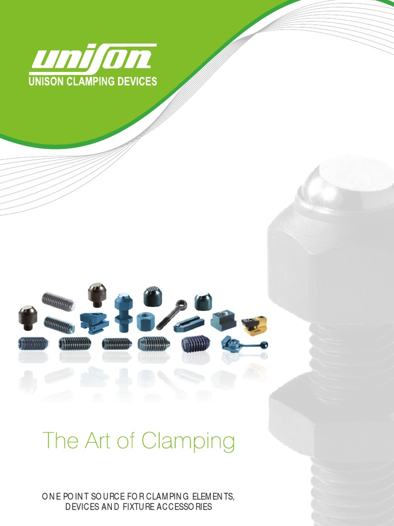 Overview of Clamping Devices and Fixtures | PDF | Machining | Screw