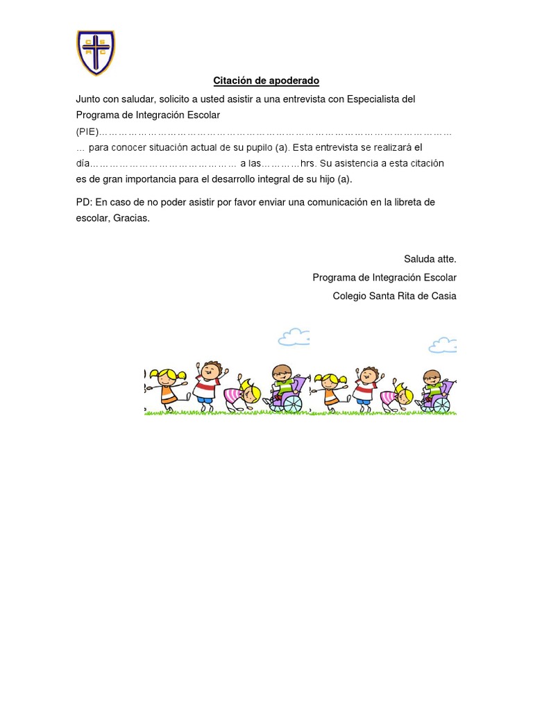 Citación de Apoderado | PDF