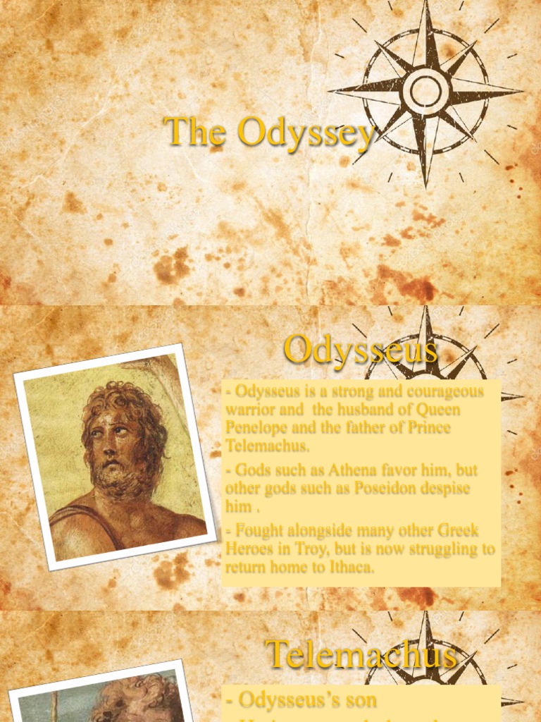 Odyssey Characters | PDF | Greek Literary Characters | Odysseus