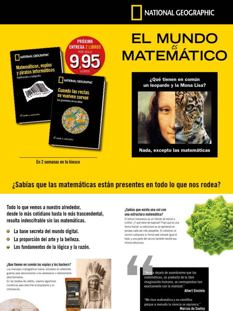El Mundo Es Matematico | PDF | Combinatoria | Enseñanza de matemática