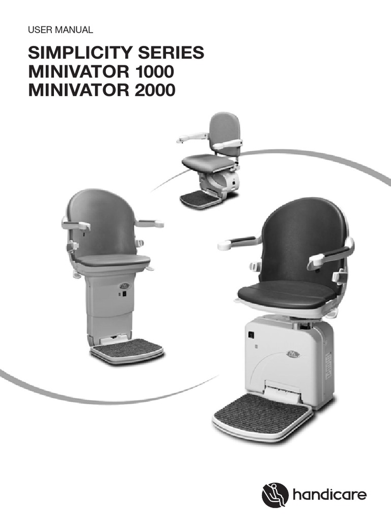Simplicity Series Minivator 1000/2000 | PDF | Elevator | Switch