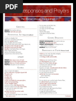 MASS ENGLISH AND SPANISH - Bilingual. | PDF | Lord's Prayer | Glory ...