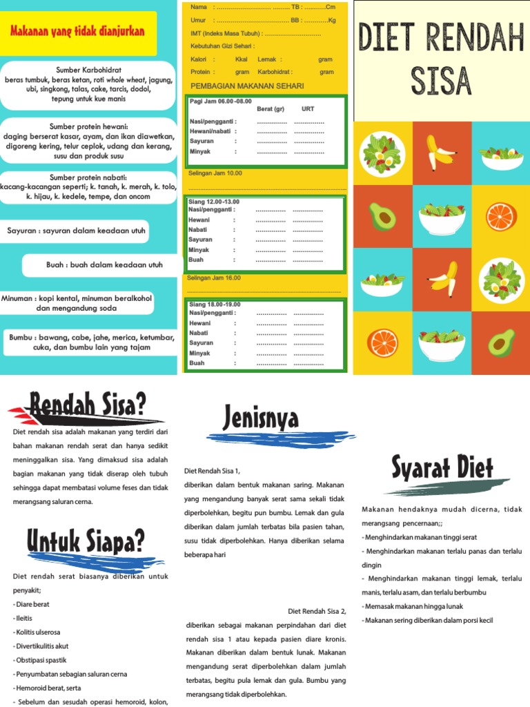 Leaflet Rendah Sisa PDF | PDF