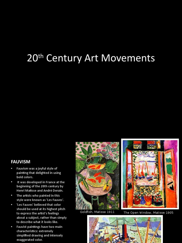Key 20th Century Art Movements | PDF | Minimalism | Abstract Art