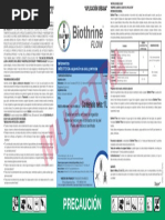 Biothrine Ce 15 - Ficha Técnica | PDF | Agua