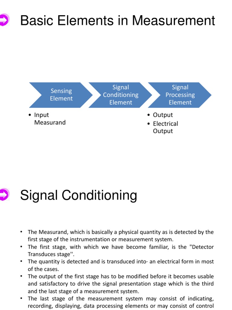 Signal Conditioning in Measurement Systems | PDF | Amplifier ...