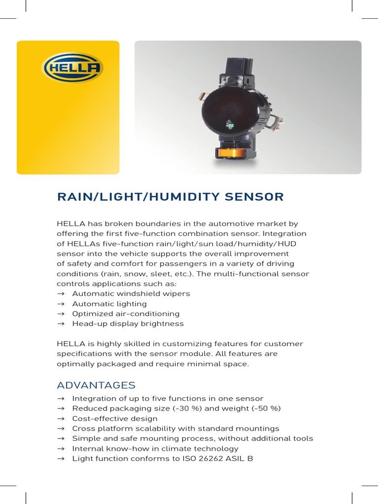 Rain Light Sensor | PDF