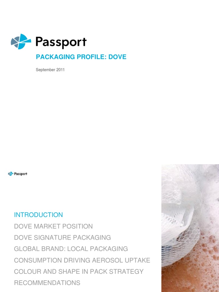 Packaging Profile Dove | PDF | Unilever | Brand