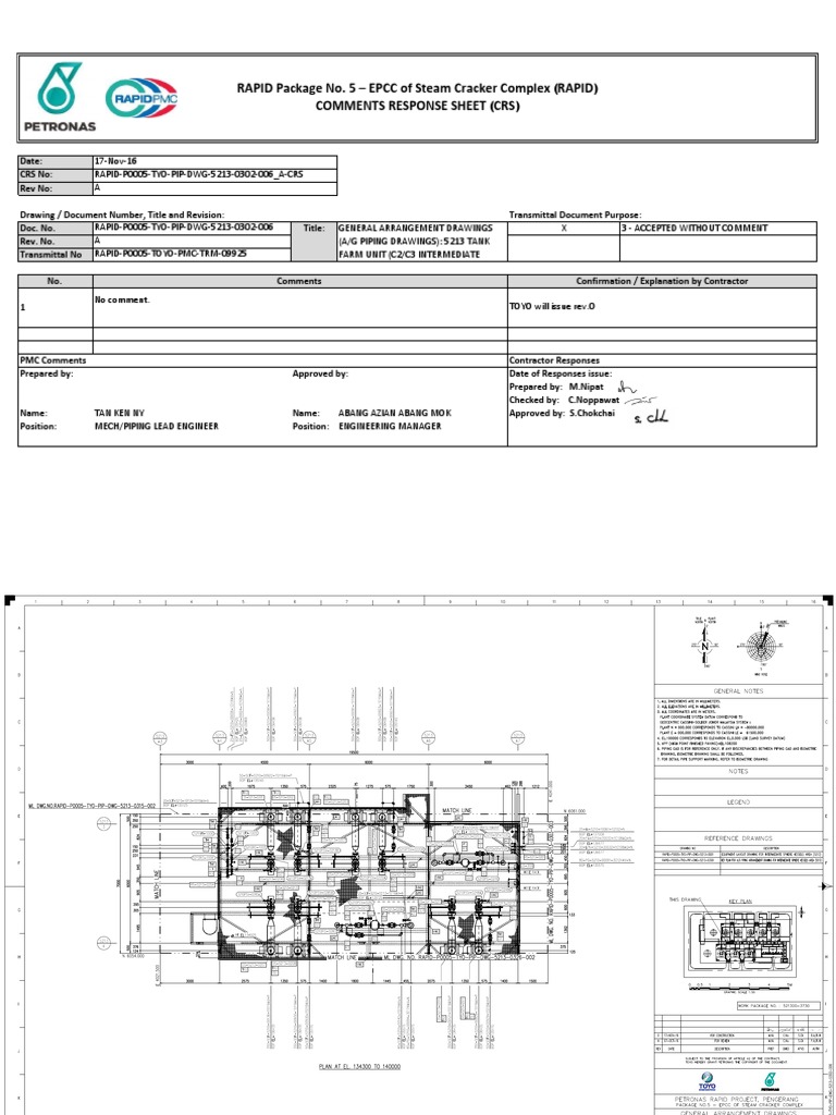 RAPID Package No. 5 - EPCC of Steam Cracker Complex (RAPID) Comments ...
