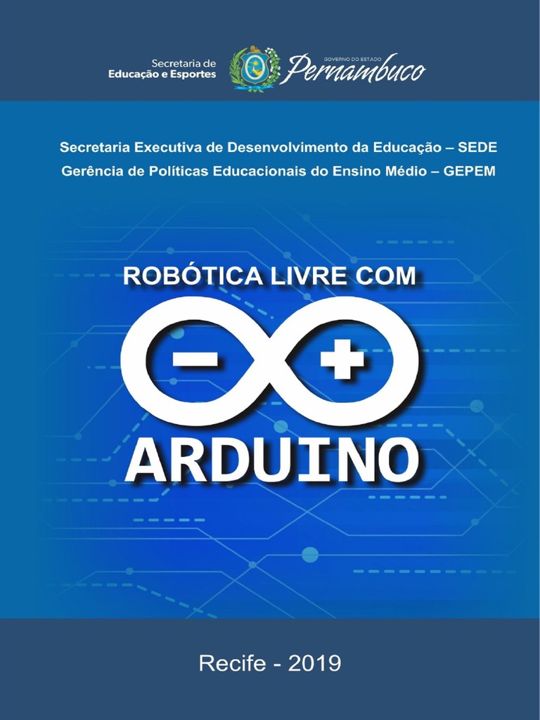 Apostila Robótica Livre Com Arduino 2a Edição | Arduino | Diodo Emissor ...
