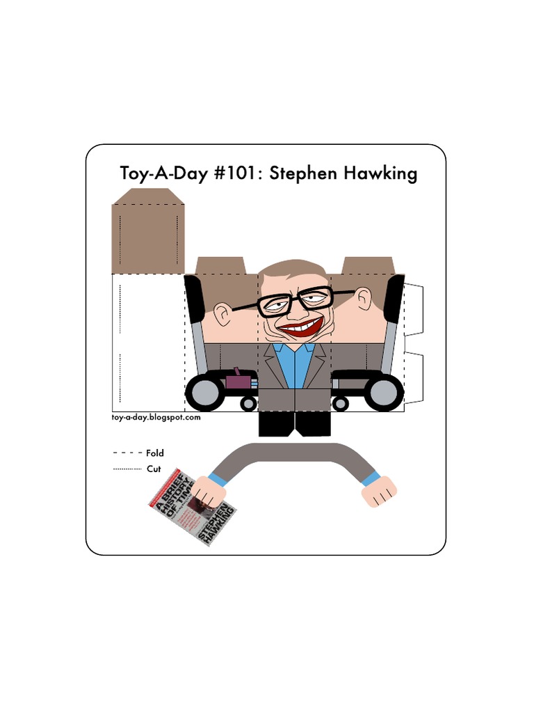 Stephen Hawking Paper Toy | PDF