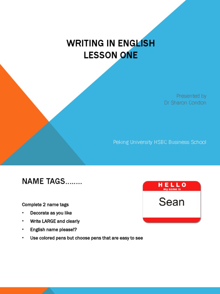 English Writing Skills Overview | PDF | Essays | Risk