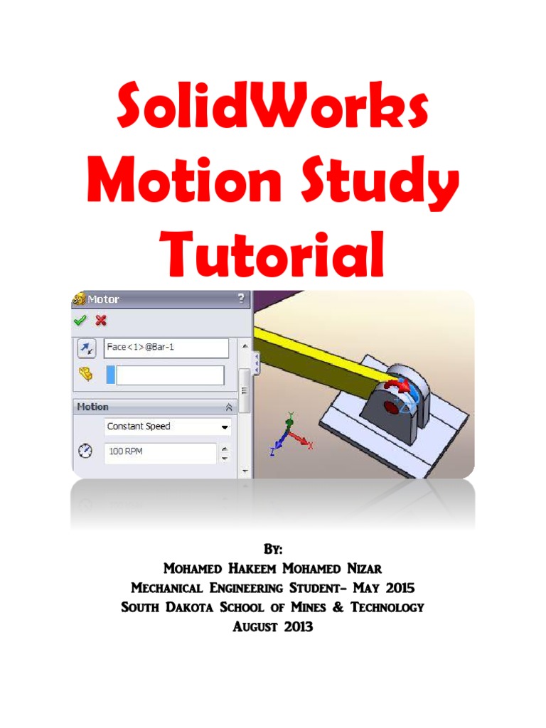 SolidWorks Motion Analysis | PDF | Friction | Force