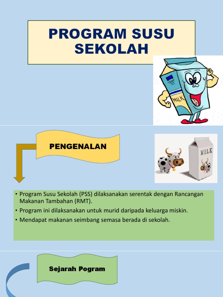 Program Susu Sekolah | PDF