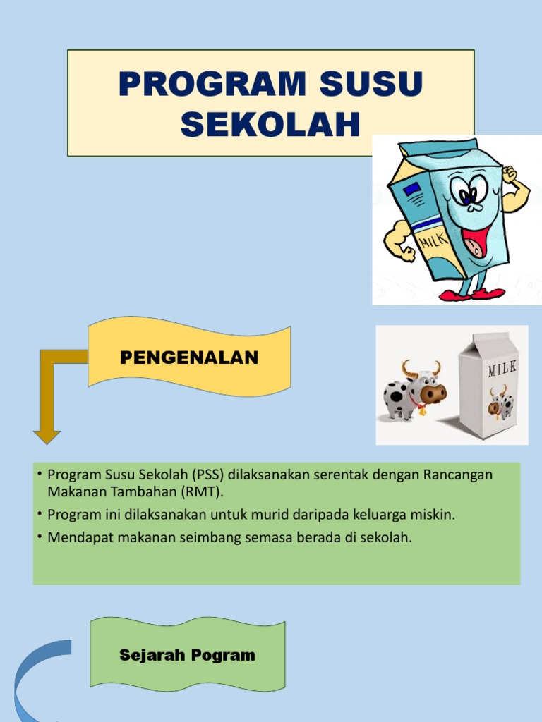 Program Susu Sekolah | PDF